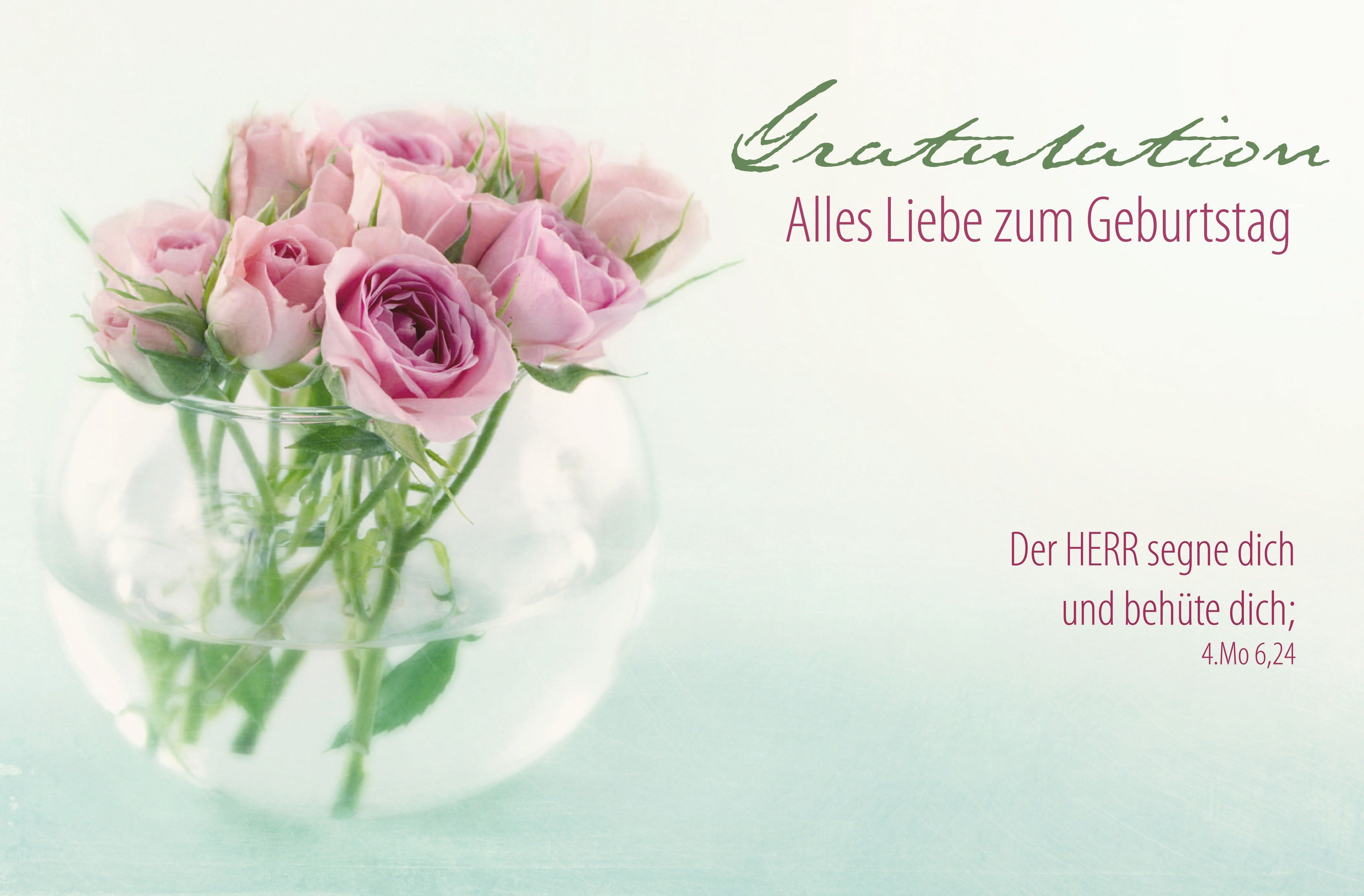 CBZ - Faltkarte Gratulation Alles Liebe zum Geburtstag